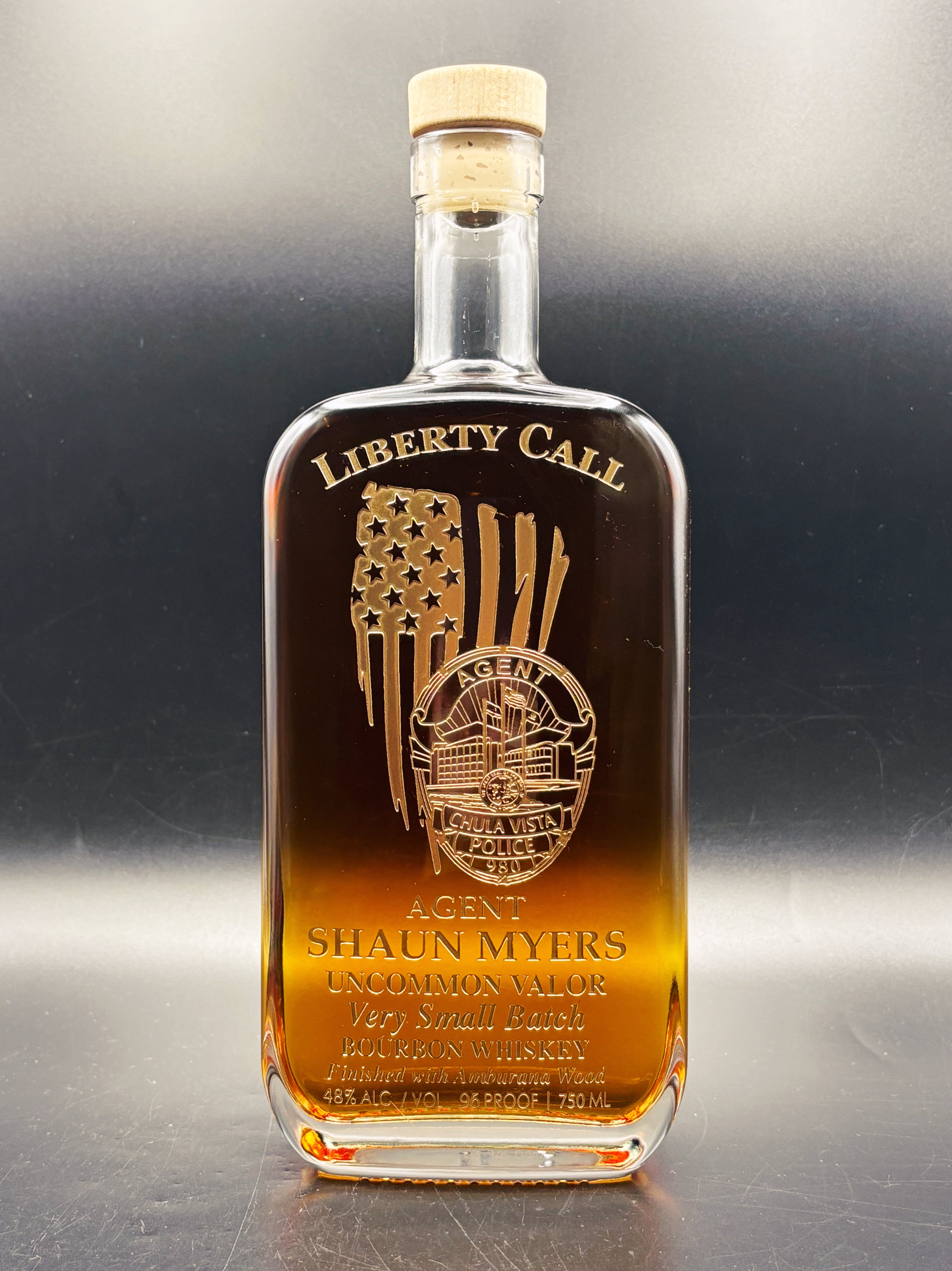 Chula Vista Police Custom Bottle – Service Through Spirits