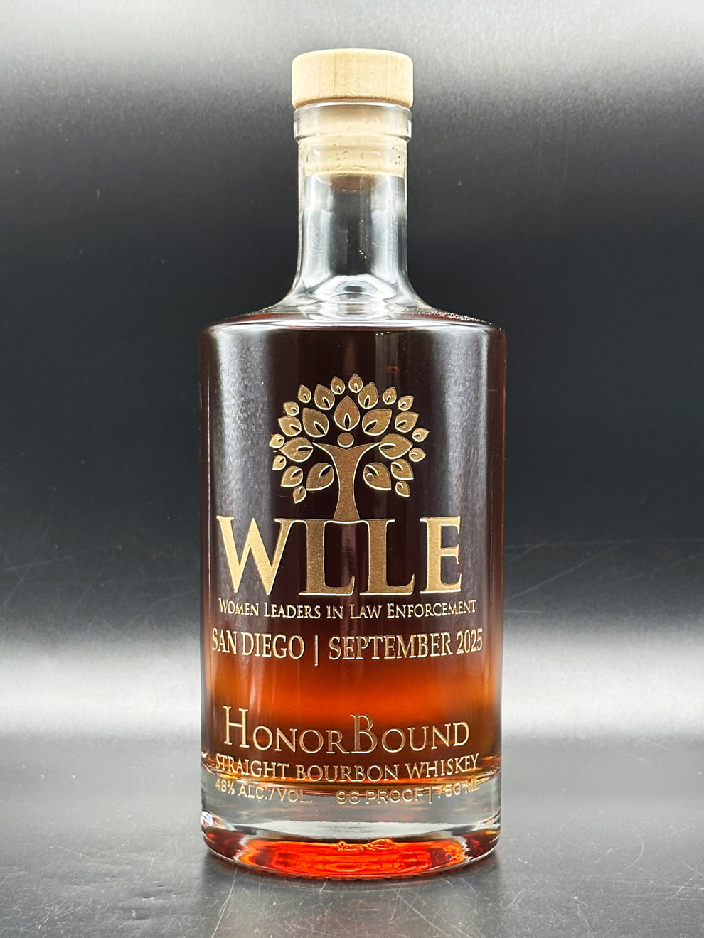 Women Leaders in Law Enforcement (WLLE) Conference Whiskey Bottle ...